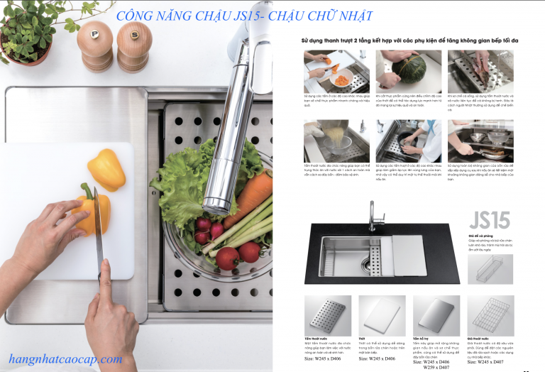 CHẬU RỬA BÁT NHẬT SHIGERU JSM-K 3F FS